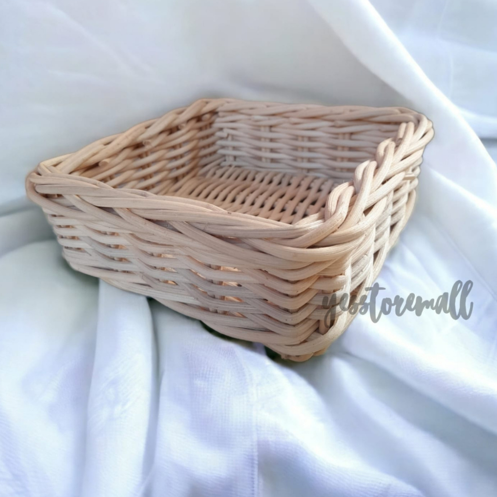 Jual keranjang rotan kotak hampers parcel hantaran pernikahan murah ...