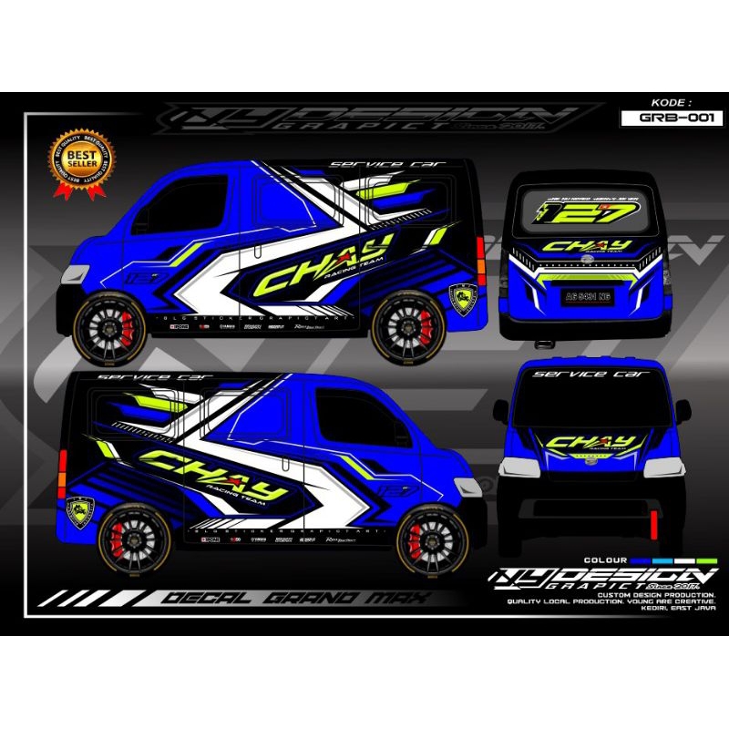 Jual Decal sticker grand max blind fun | sticker grand max blind fun ...