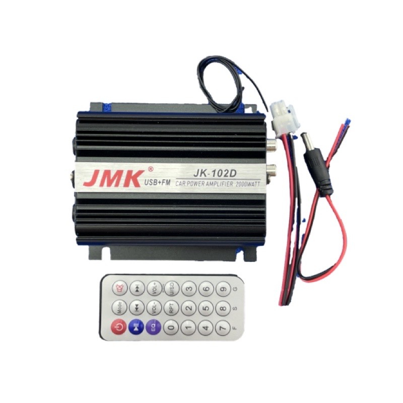 Jual Ampli mobil AMPLIFIER MOBIL DC 12V JMK jk102D | Shopee Indonesia