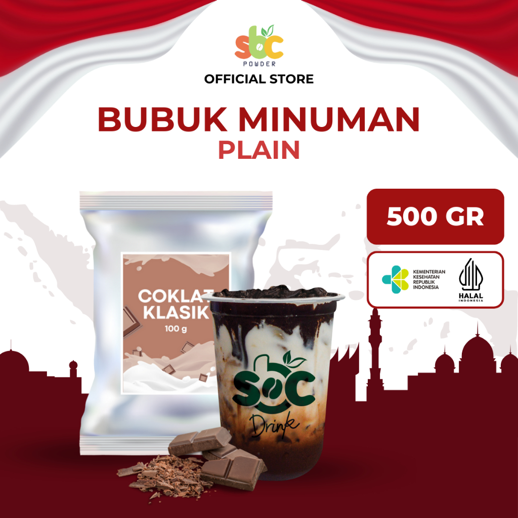 Jual SBC - Choco Plain Powder 500gr | Shopee Indonesia