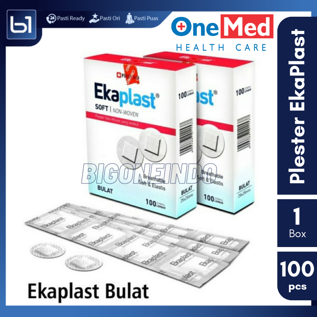 Jual Plester Luka Ekaplast Onemed, Plesterin Non Woven Soft, Plaster ...