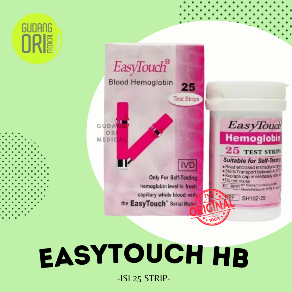 Jual Easy Touch Hemoglobin / Easytouch HB Hemoglobin | Shopee Indonesia