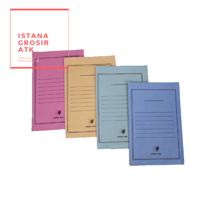 Jual Stop Map Polos Folio - Map F4 Kertas Polos Murah | Shopee Indonesia