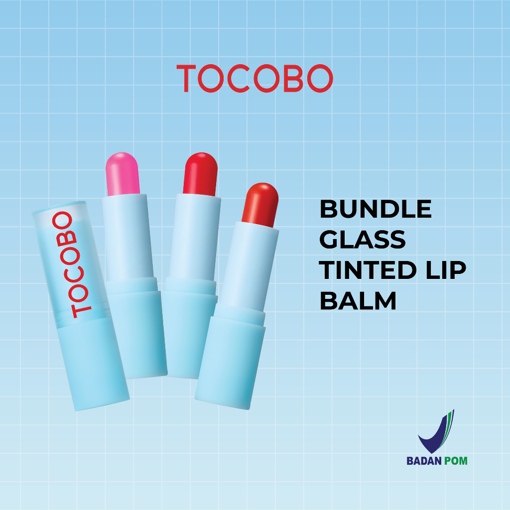 Jual TOCOBO Bundle Glass Tinted Lip Balm | Shopee Indonesia
