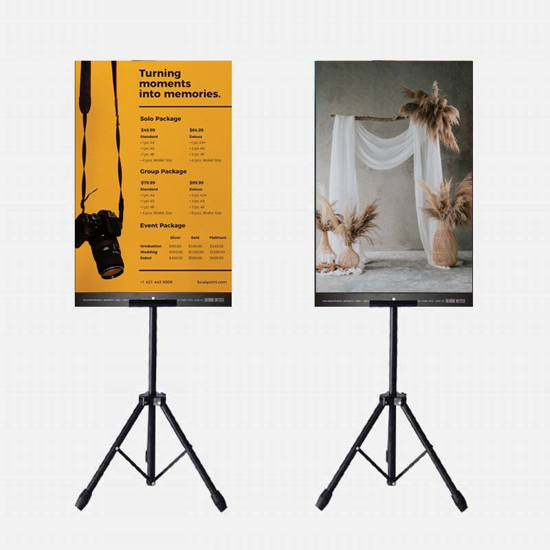 Jual Tripod Banner / Stand poster Max 2 Meter { Spanduk } | Shopee ...