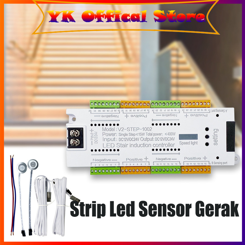 Jual LED Motion Sensor Lampu Strip LED Fleksibel LED Motion Sensor 32 ...