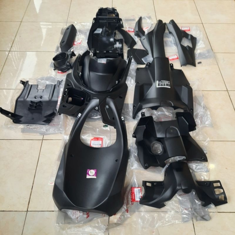 Jual Cover Body Kasar Fullset Beat FI Injeksi K25 Original AHM | Shopee ...