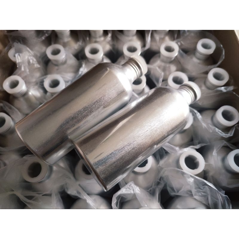 Jual KALENG - 500 ML ( SILVER ) BARU | Kaleng kosong untuk wadah bibit ...