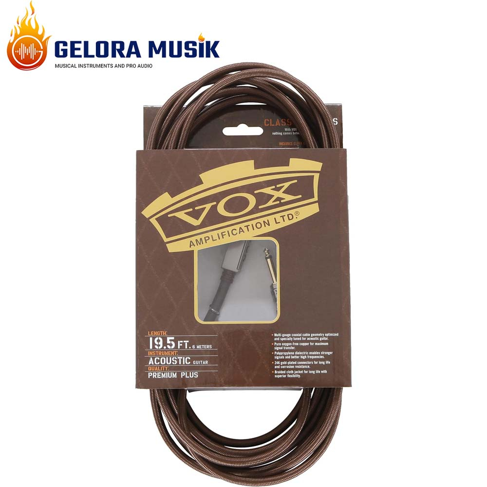 Jual Kabel Instrument Vox VAC19 6M(T) | Shopee Indonesia