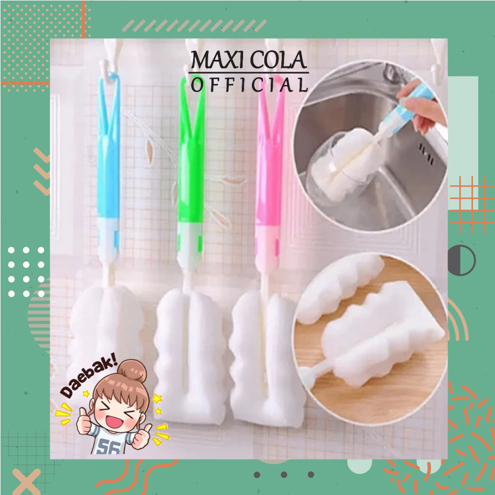 Jual Spons Putih Bisa Lipat / Spons Pembersih Cuci Botol Dan Gelas ...