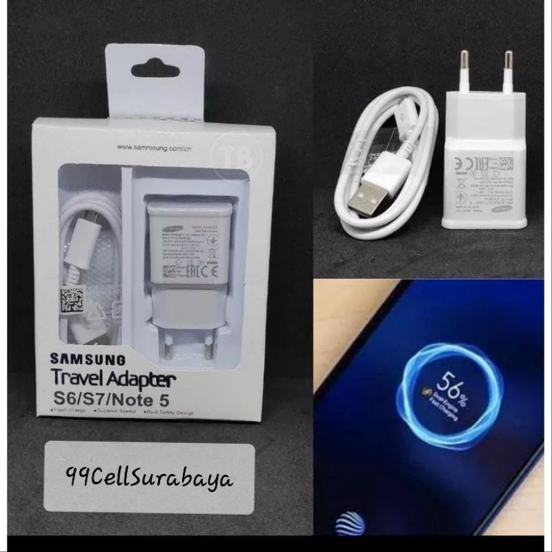 Jual TC | Charger Samsung S6 S7 Note 5 | Charger Samsung Micro USB Fast ...