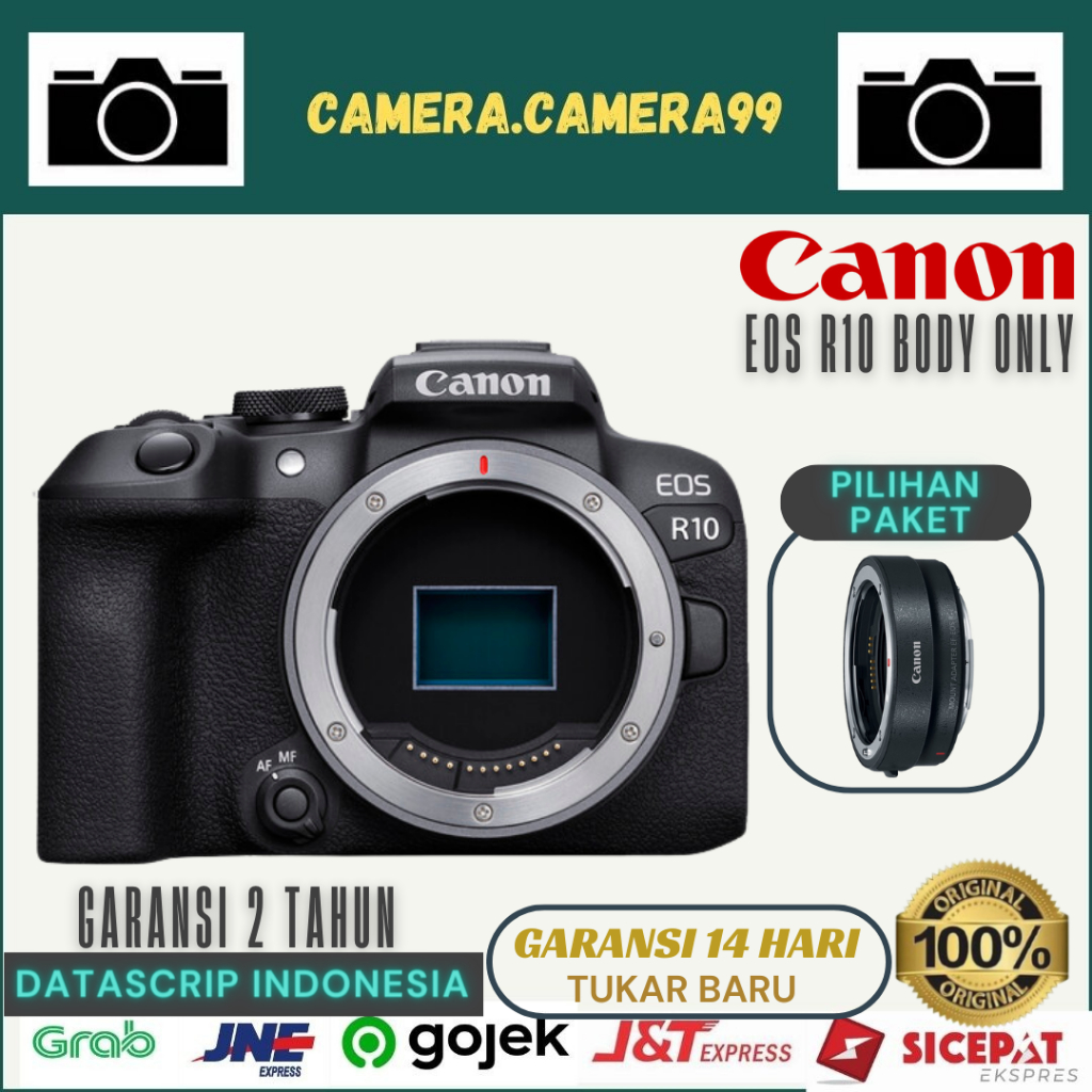 Jual Canon Eos R10 Body Only / Eos R 10 Garansi Resmi | Shopee Indonesia