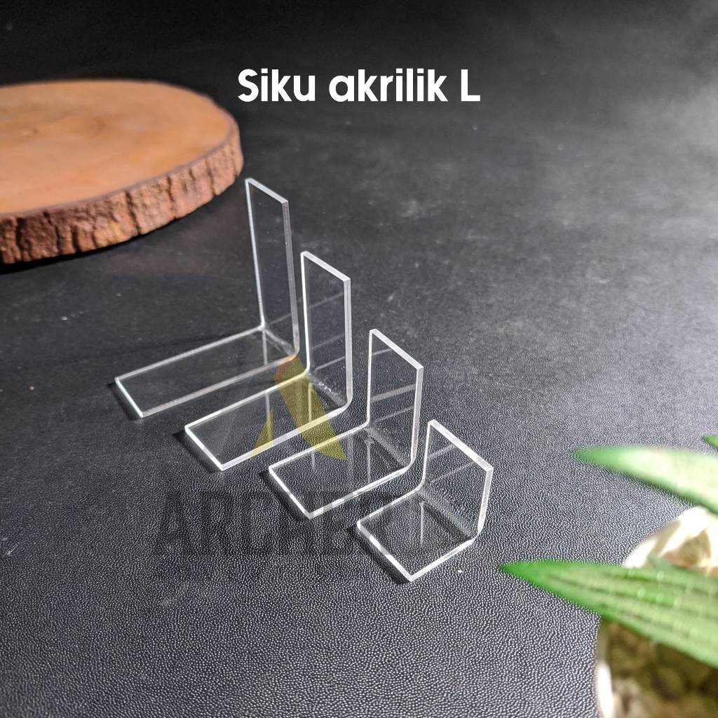 Jual SIKU L SUDUT CUSTOM AKRILIK 2MM | Shopee Indonesia