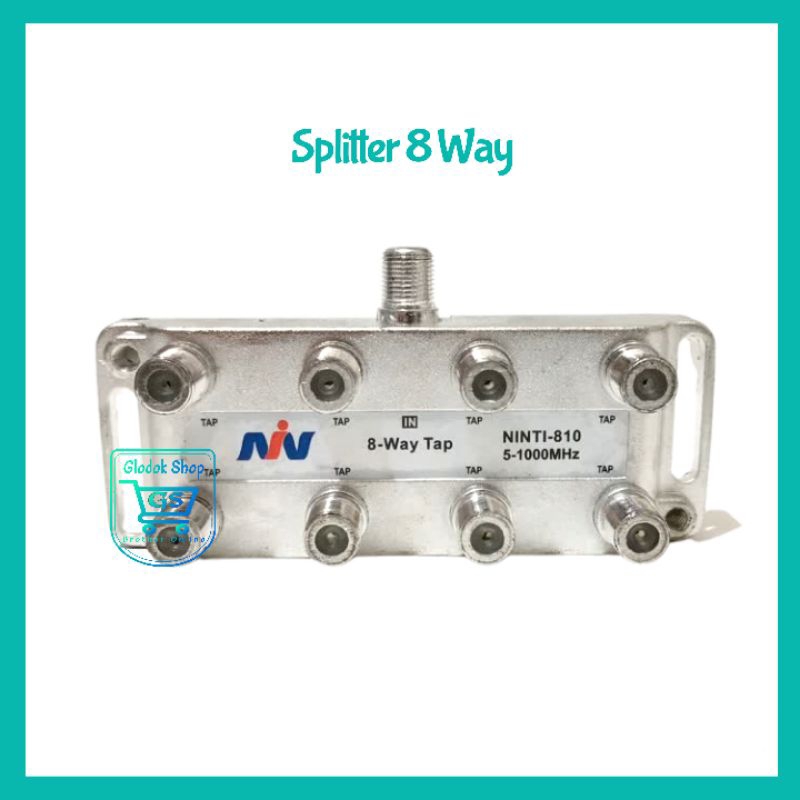 Jual SPLITTER 8 WAY - SPLITER ANTENA TV 8 WAY | Shopee Indonesia