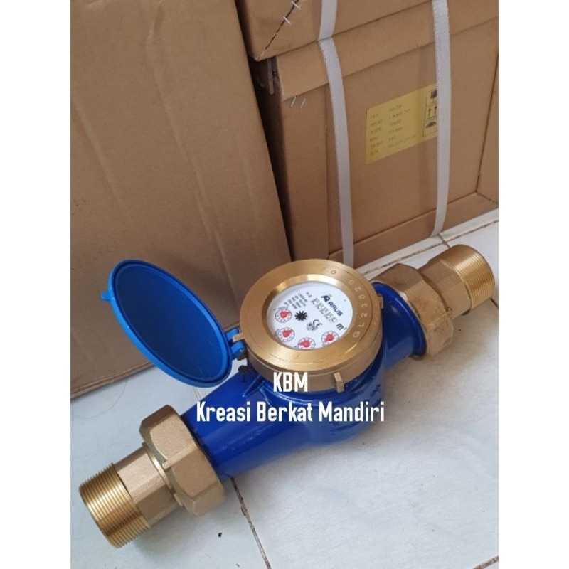 Jual WATER METER 2" INCH ARUS LXSG-50 SCREW/DRAT DN50 MM | Shopee Indonesia