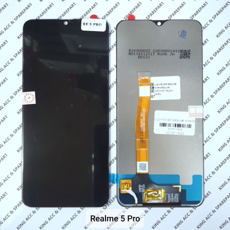 Jual LCD TOUCHSCREEN REALME 5 PRO RMX1971 ORIGINAL | Shopee Indonesia