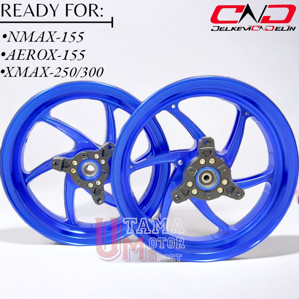 Jual Velg Velek Sport Rim Set Nmax / Aerox / Xmax Aluminium Forged ...