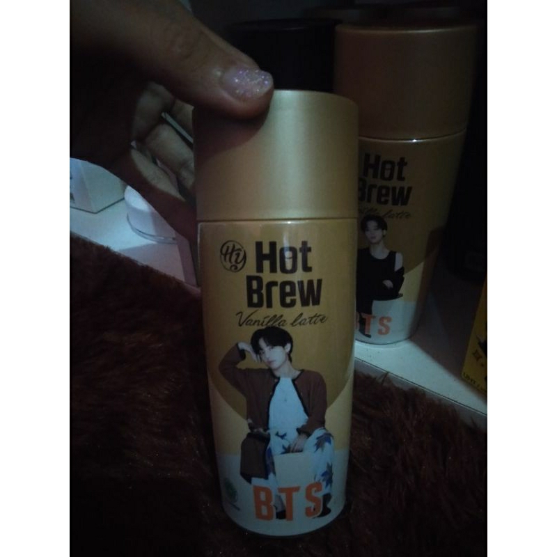 Jual (BOTOL ONLY) BTS Coffee Hy Babinski X BTS (V/Taehyung) | Shopee ...