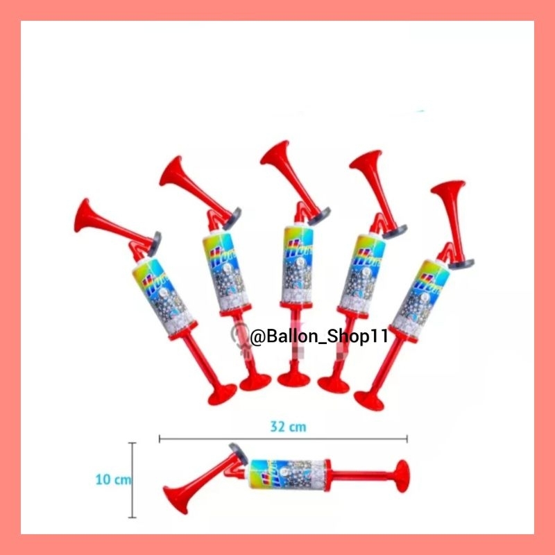 Jual Terompet Pompa Tangan Air Horn / Terompet Tahun Baru / Ulang Tahun ...