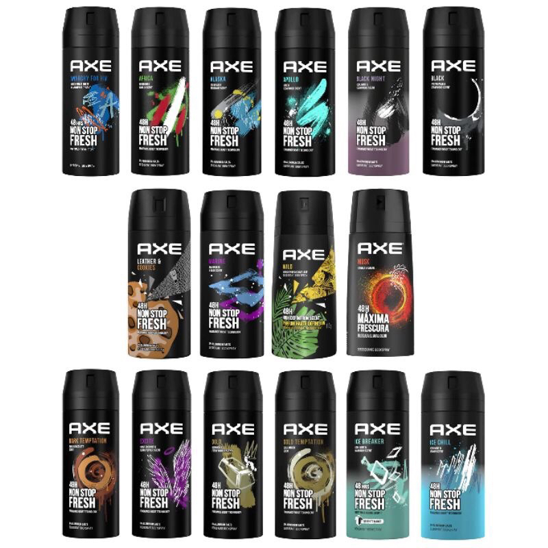Jual GG PARFUME - AXE Body Spray All Varian 135 ml | Shopee Indonesia