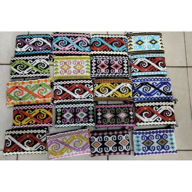 Jual Dompet manik kalimantan (chat stok warna dulu/dikirim warna acak ...