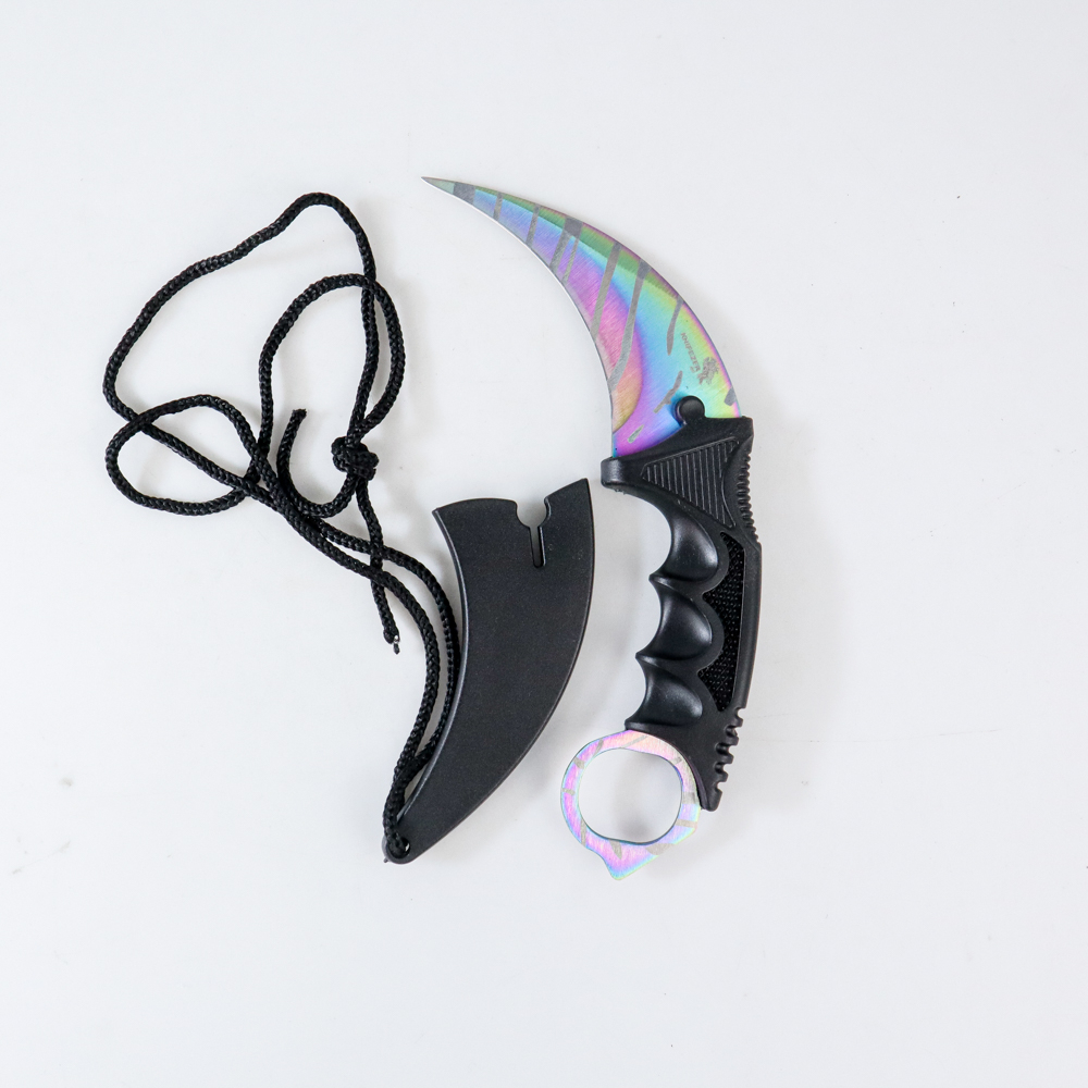 Jual (100% ORIGINAL) Karambit CS GO Taktikal Import Anti Karat Hitam ...