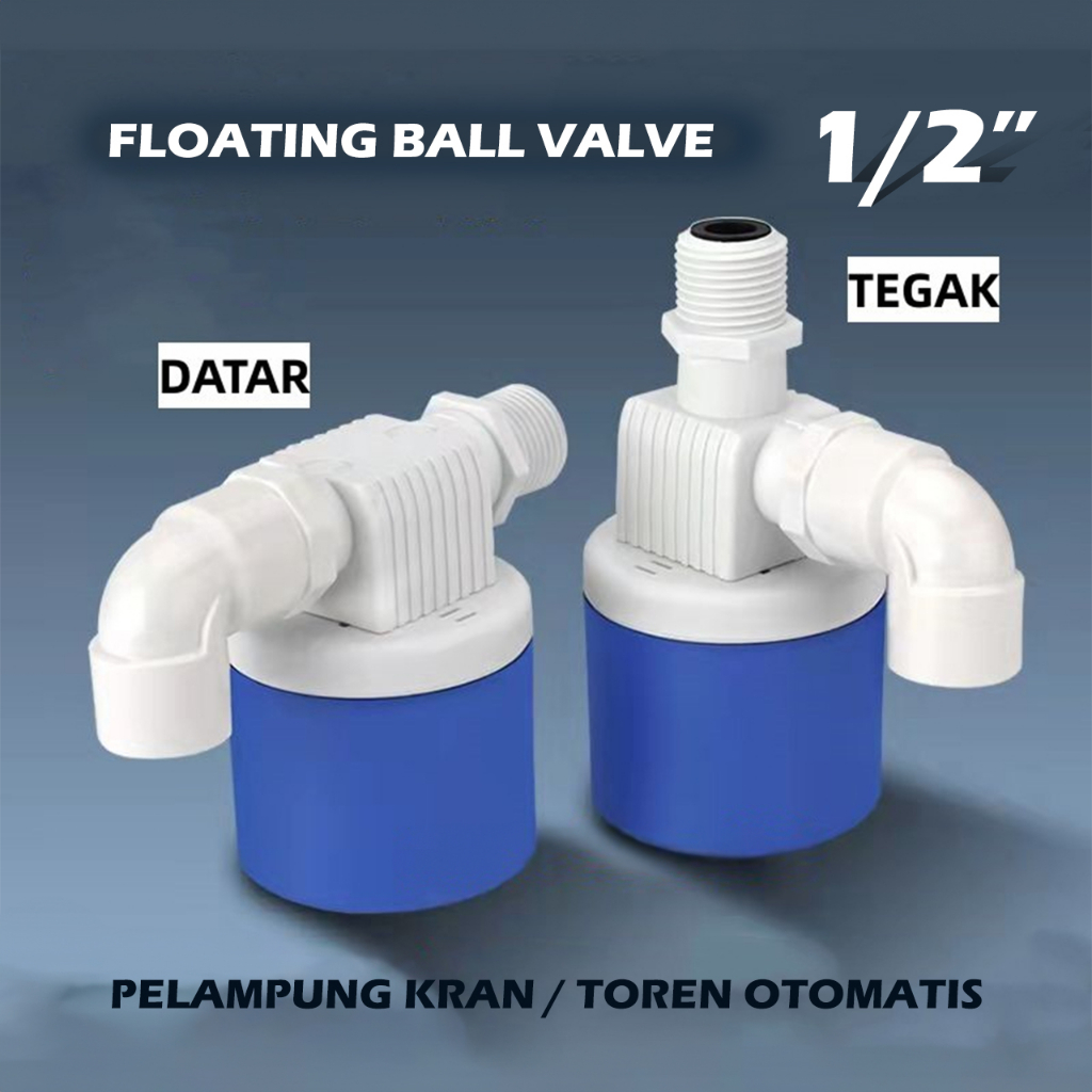 Jual Radar Otomatis Tandon Toren Air Tanpa Listrik Floating Ball Valve ...