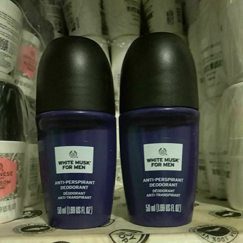 Jual white musk for men anti perspirant deodorant the body shop | Shopee Indonesia