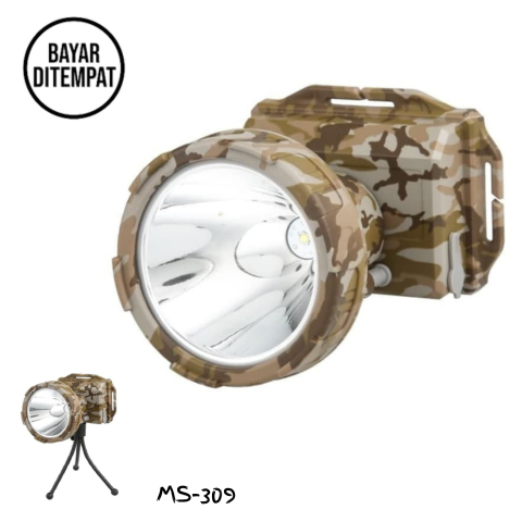 Jual Yangma Senter Kepala Dony MS-309 SO BIG Terang Lampu Sinar Kuning Putih Besar | Shopee ...