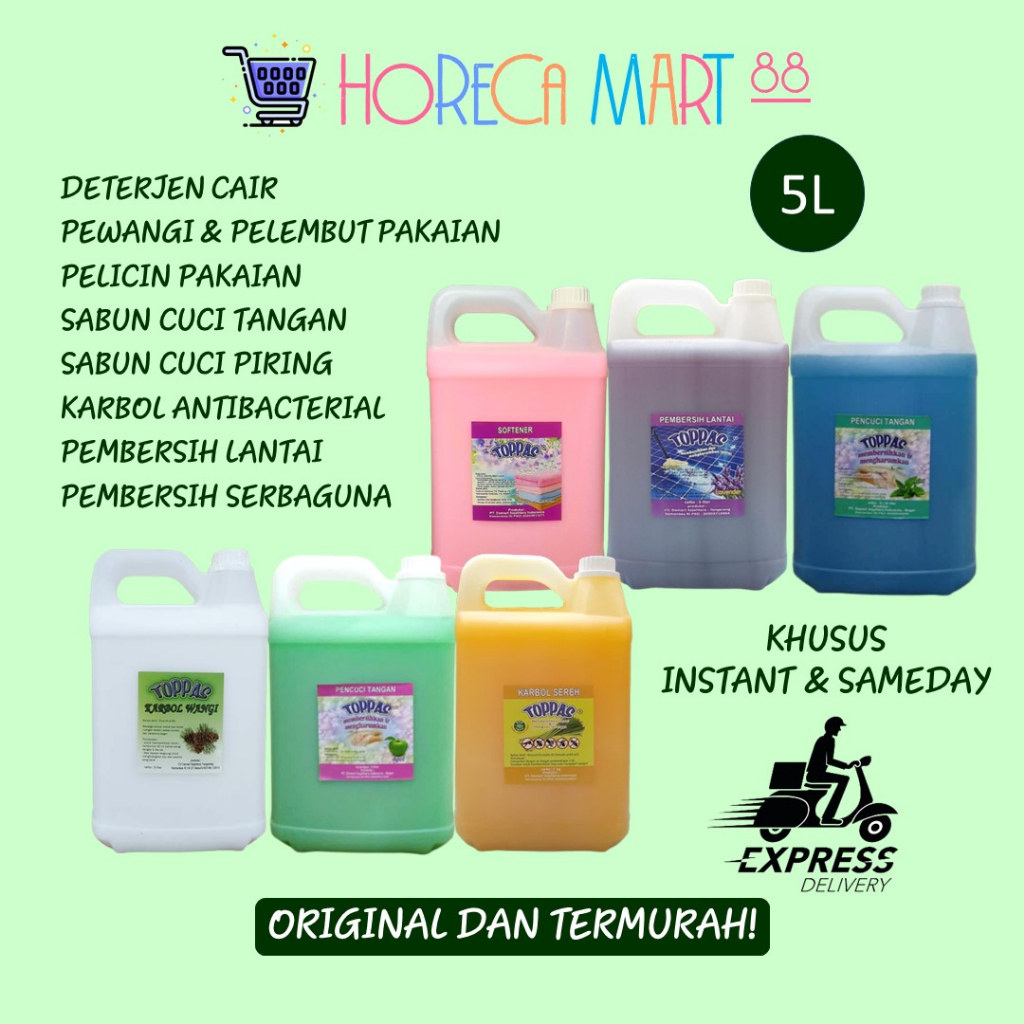 Jual Sabun Hansoap Karbol Pembersih Lantai Piring Deterjen Softener ...