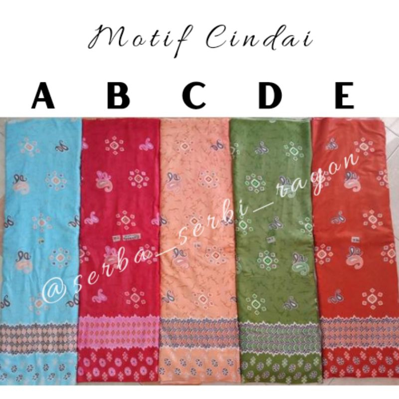 Jual KAIN RAYON MOTIF CINDAI (harga per 0,5 m) | Shopee Indonesia