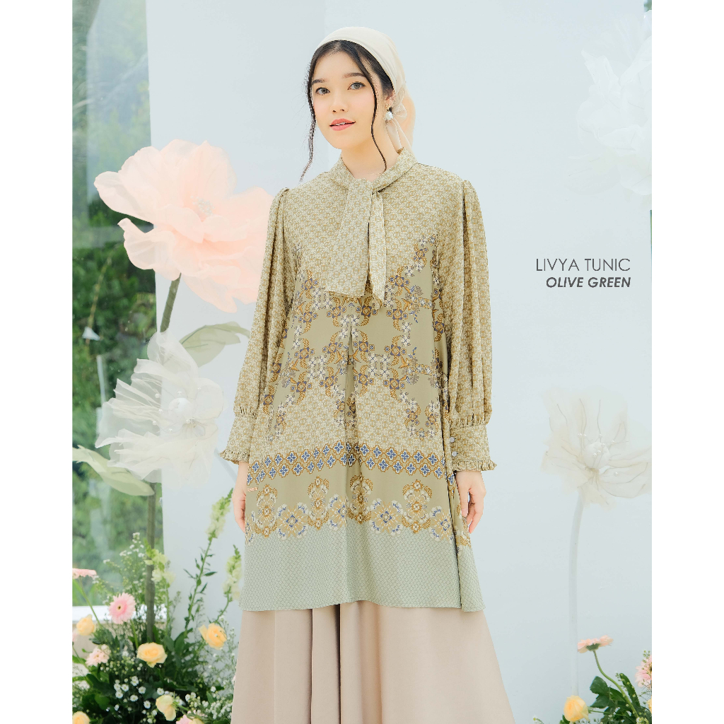 Jual Mayoutfit Elysian Set Series Olive Green | Sarimbit Lebaran Baju ...