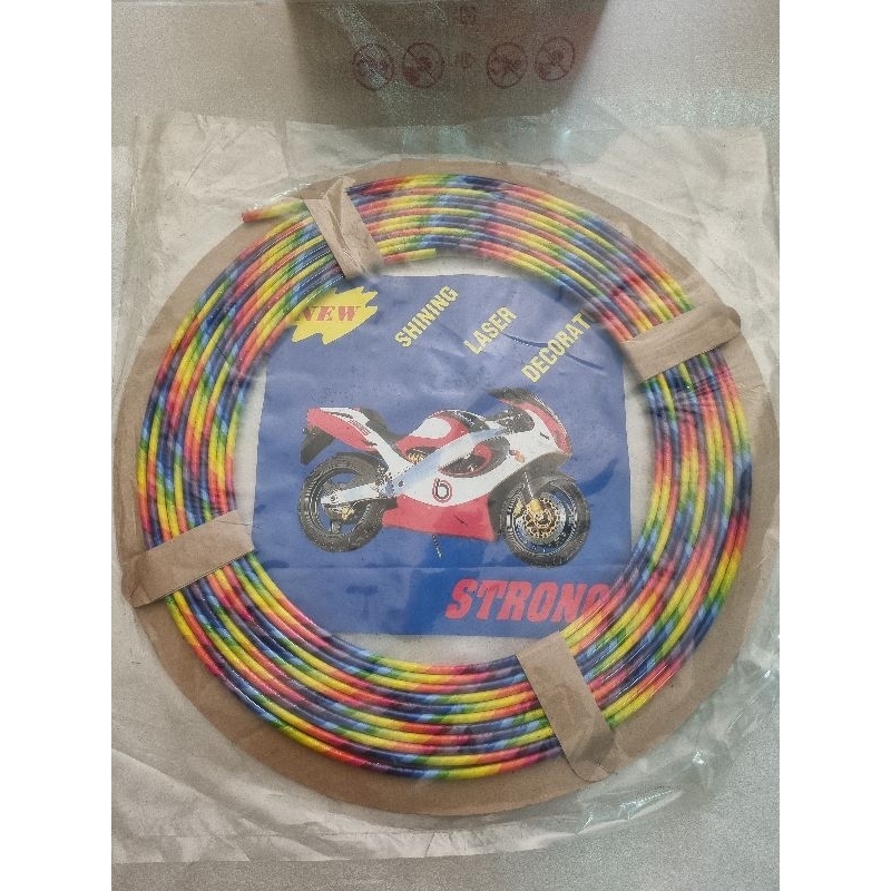 Jual LIS LIST BODY TEMPEL WARNA PELANGI (HARGA PER METER) | Shopee ...