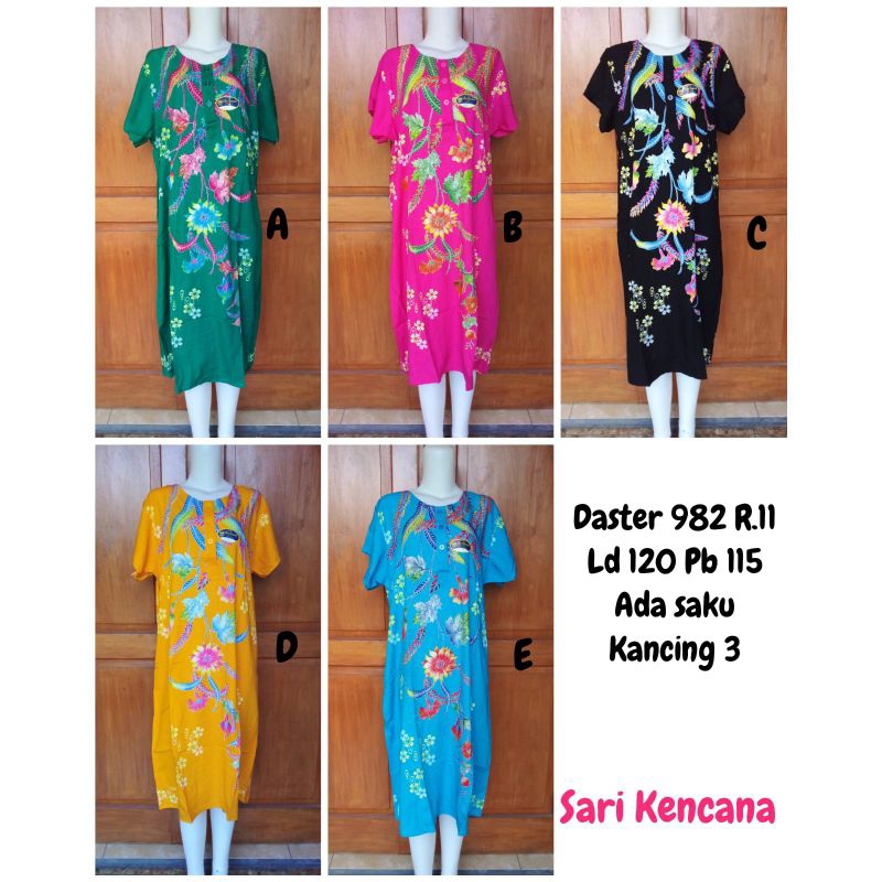 Jual Daster Batik Sari Kencana 11 | LD 120 [MOTIF BARU] | Shopee Indonesia