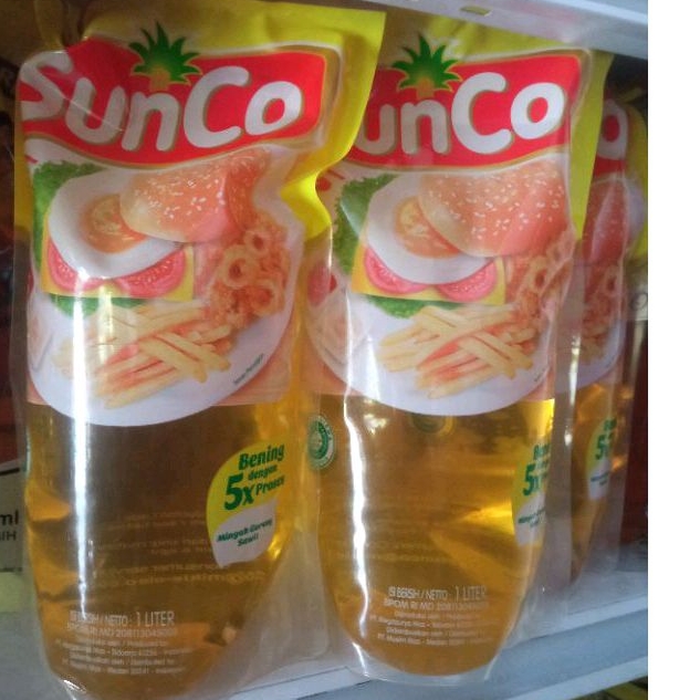 Jual Minyak Sunco 1 liter Minyak Goreng baik Paling bening | Shopee ...
