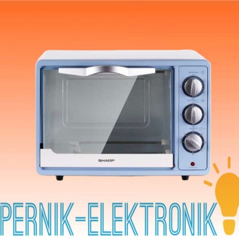 Jual SHARP EO-18BL Electric Oven Low Watt 18 Liter - Blue | Shopee Indonesia
