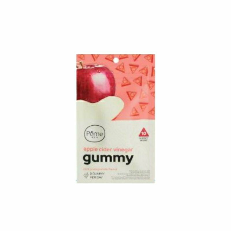Jual EXP 12/2025 Pome Apple Cider Vinegar Gummies @60gummies / Sachet ...
