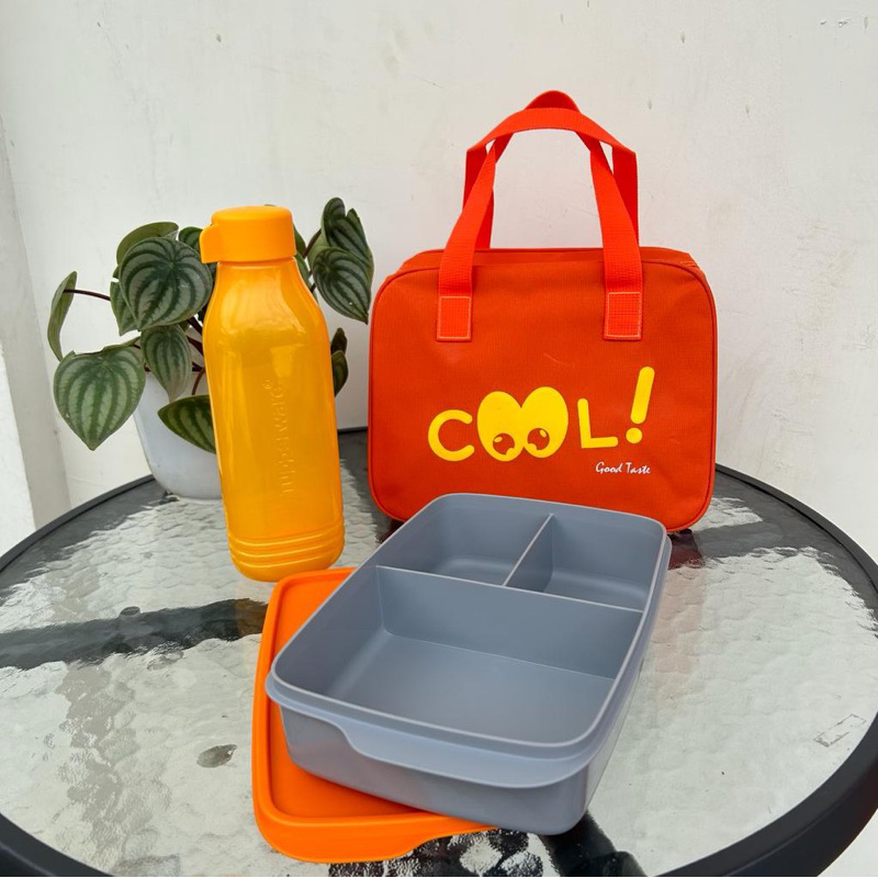 Jual bekal TUPPERWARE / Coolteen lunch set | Shopee Indonesia