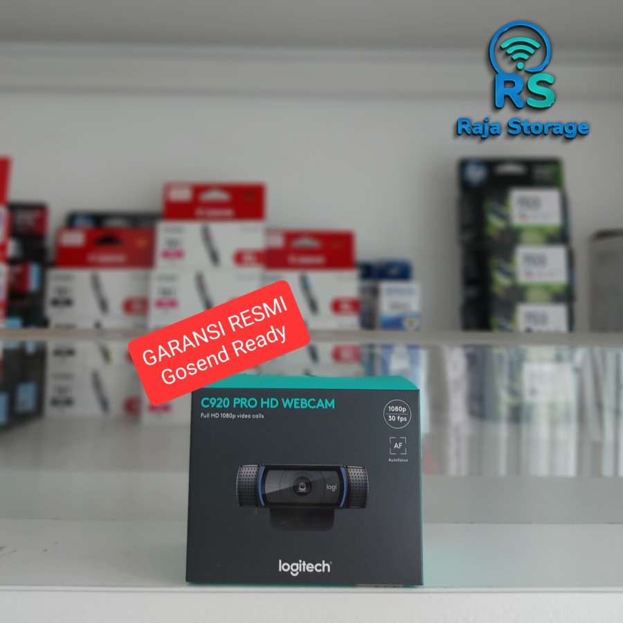 Jual Logitech C920 Pro Web Cam Full HD 1080p Video Calls Teams Zoom 30 ...