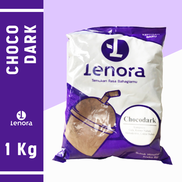 Jual Lenora Bubuk Minuman Chocodark Powder Drink Rasa Choco Dark