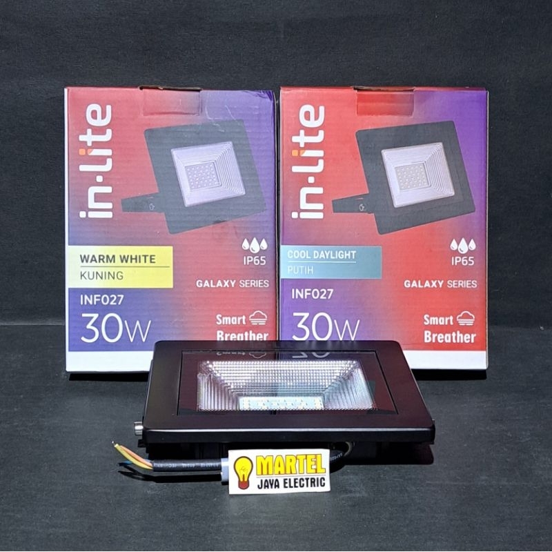 Jual LAMPU SOROT/FLOODLIGHT/LAMPU TEMBAK LED INLITE GALAXY INF027 30 WATT | Shopee Indonesia