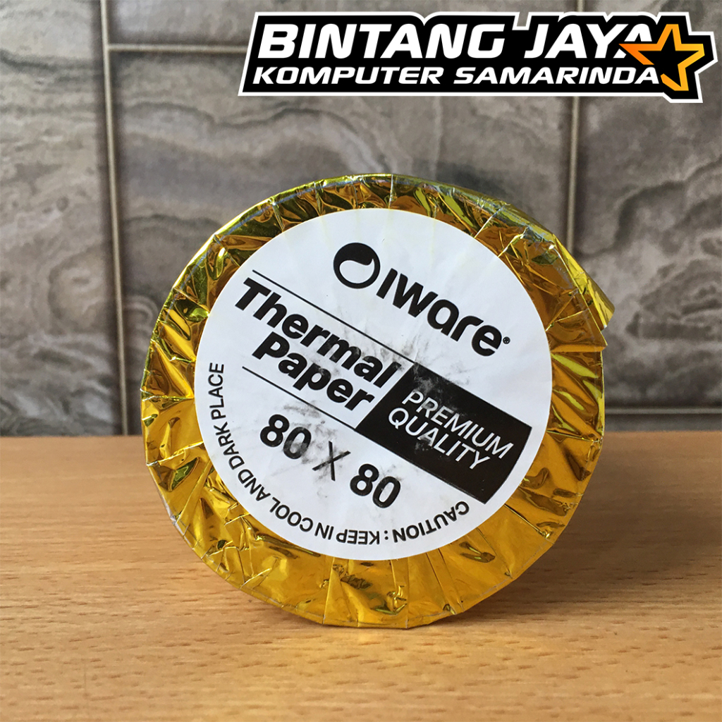 Jual Thermal Paper / Kertas Thermal Iware 80 x 80mm | Shopee Indonesia