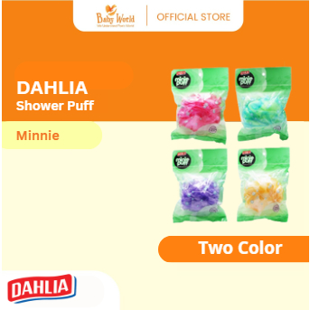 Jual DAHLIA Minie Premium Shower Puff | Shopee Indonesia