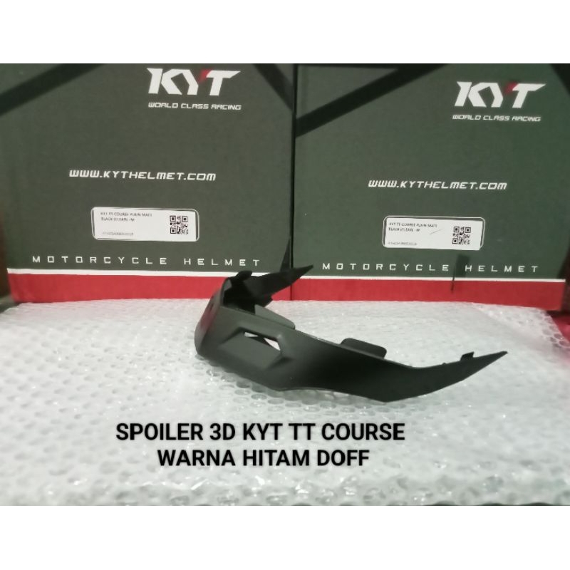 Jual SPOILER KYT TTC / SPOILER KYT TT COURSE/ SPOILER 3D KYT TTC ...