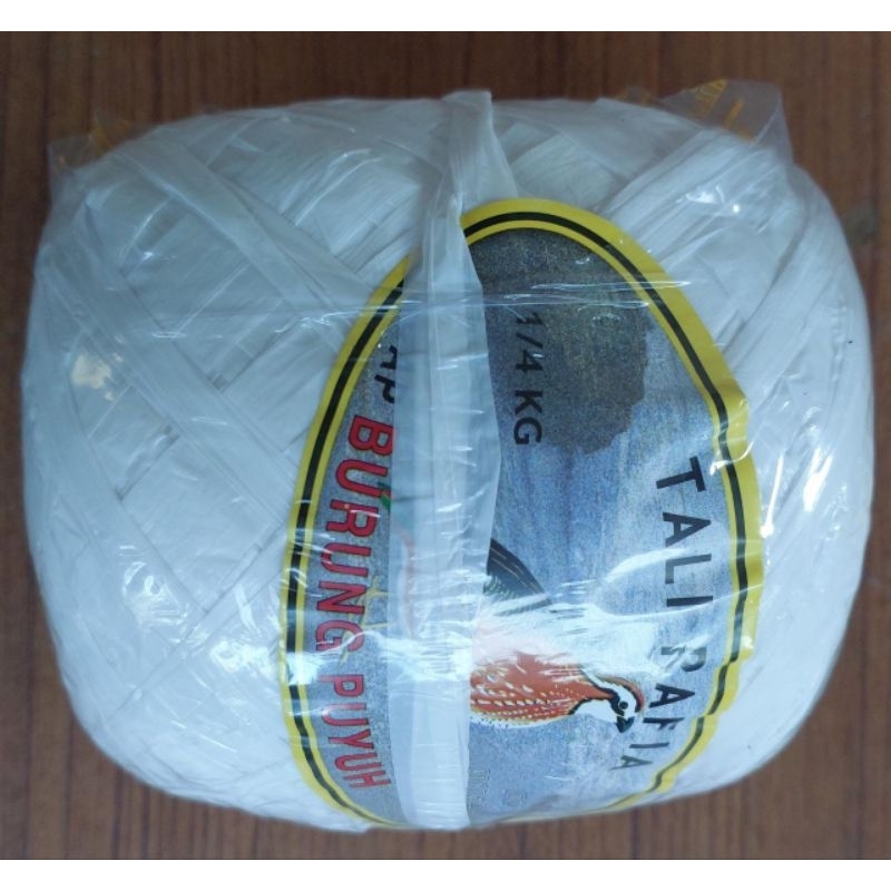 Jual Tali Rafia merah putih ¼kg dan warna | Shopee Indonesia