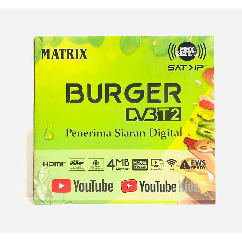 Jual Set Top Box Matrix Burger STB Matrix Burger Digital TV Full HD ...
