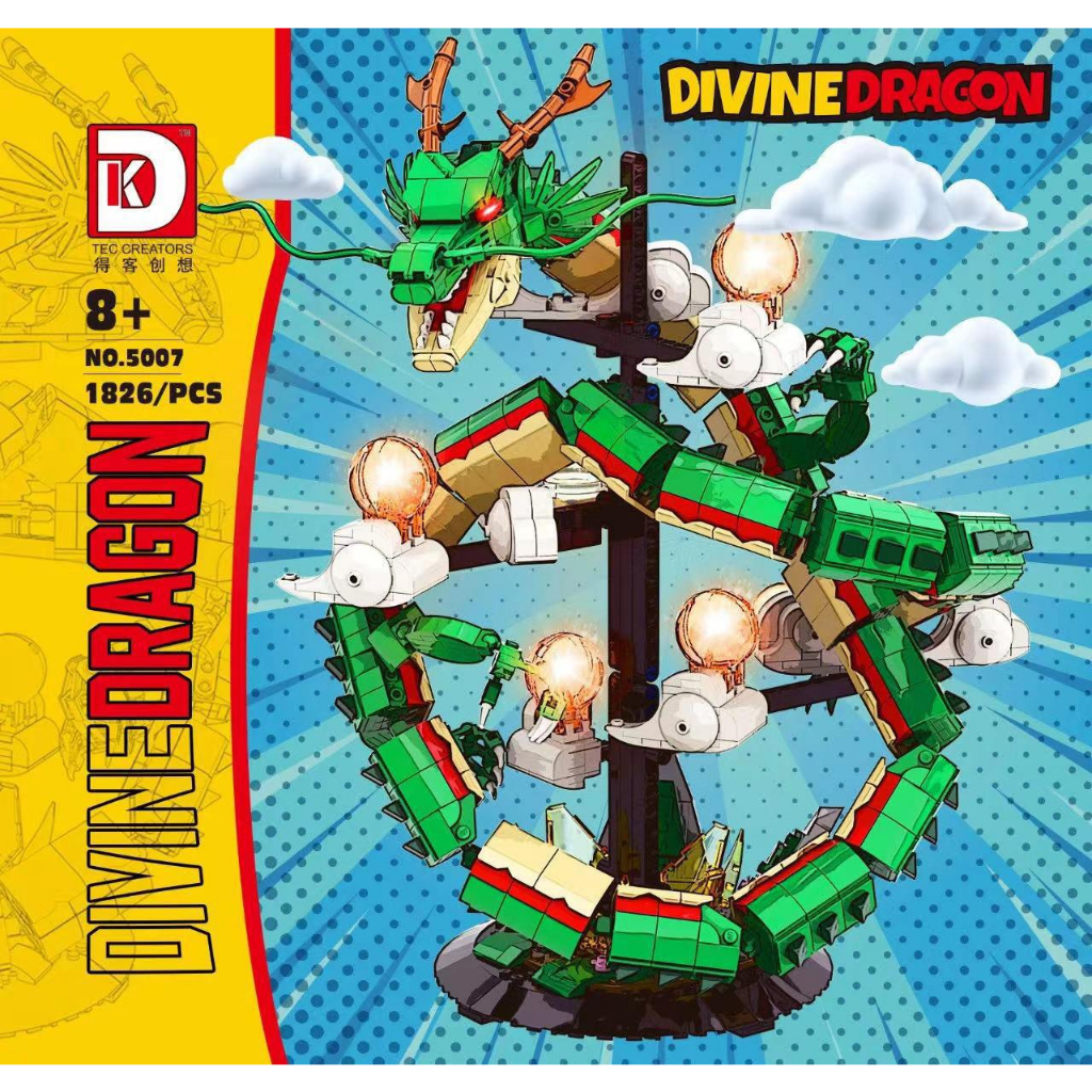 Jual Brick DK5007 Dragon Ball Z Divine Dragon Stand | Shopee Indonesia