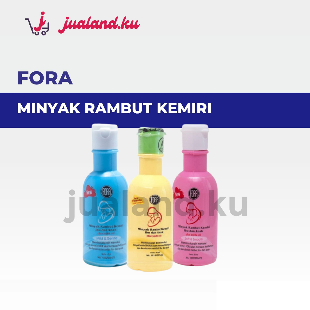 Jual FORA Minyak Kemiri Original | Soft & Smooth | Mild & Gentle ...