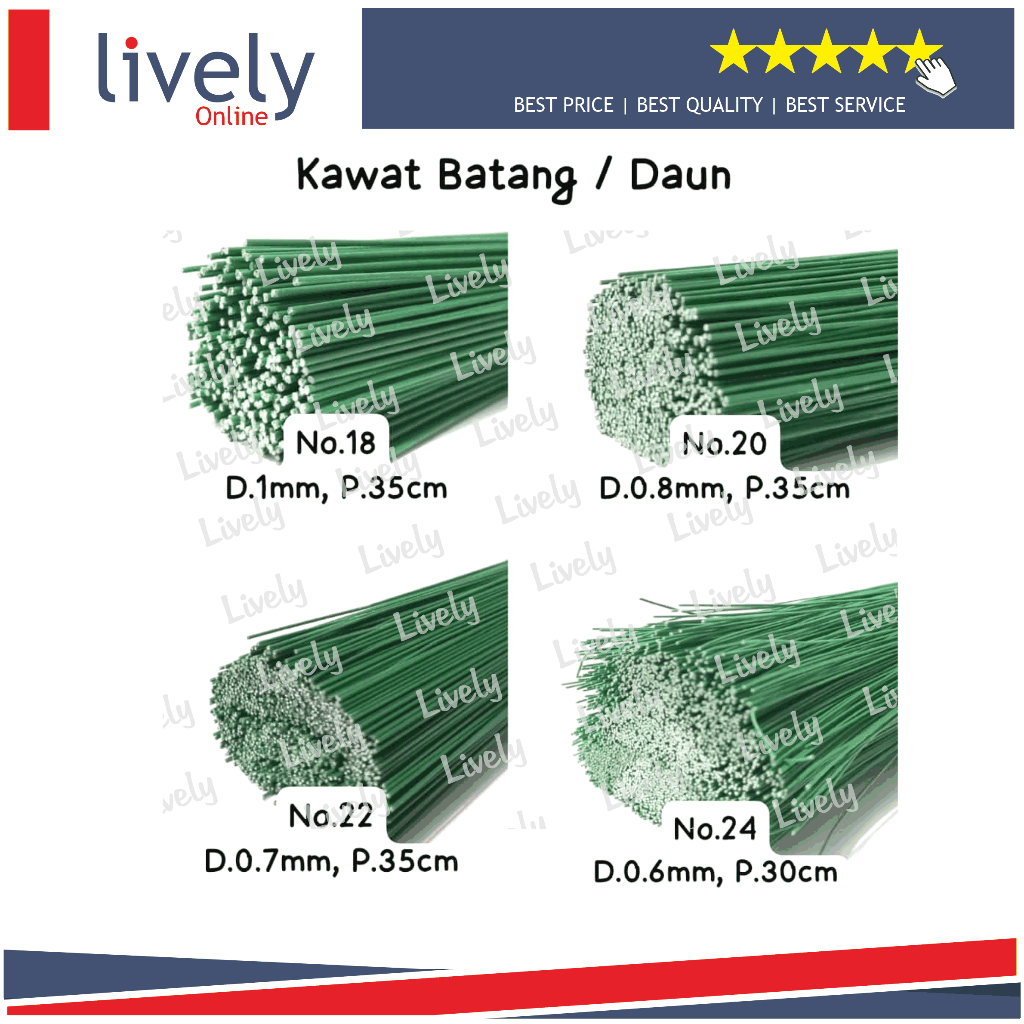 Jual Kawat Batang Tangkai Bunga | Shopee Indonesia