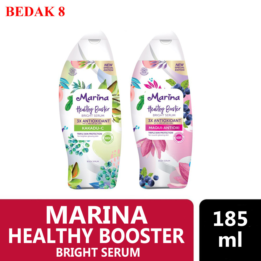 Jual Marina Healthy Booster Bright Serum 185 ml | Shopee Indonesia